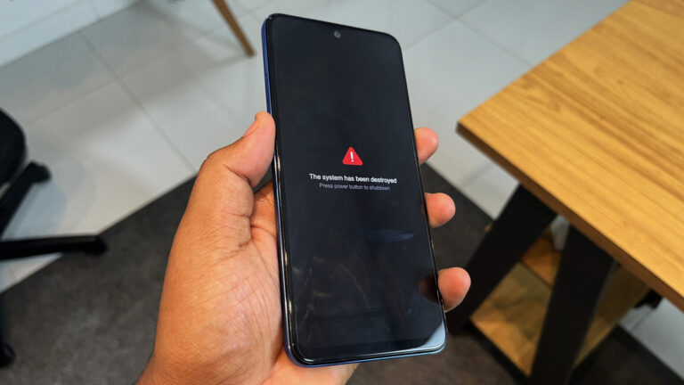 How to fix: “The system has been destroyed” on Xiaomi
